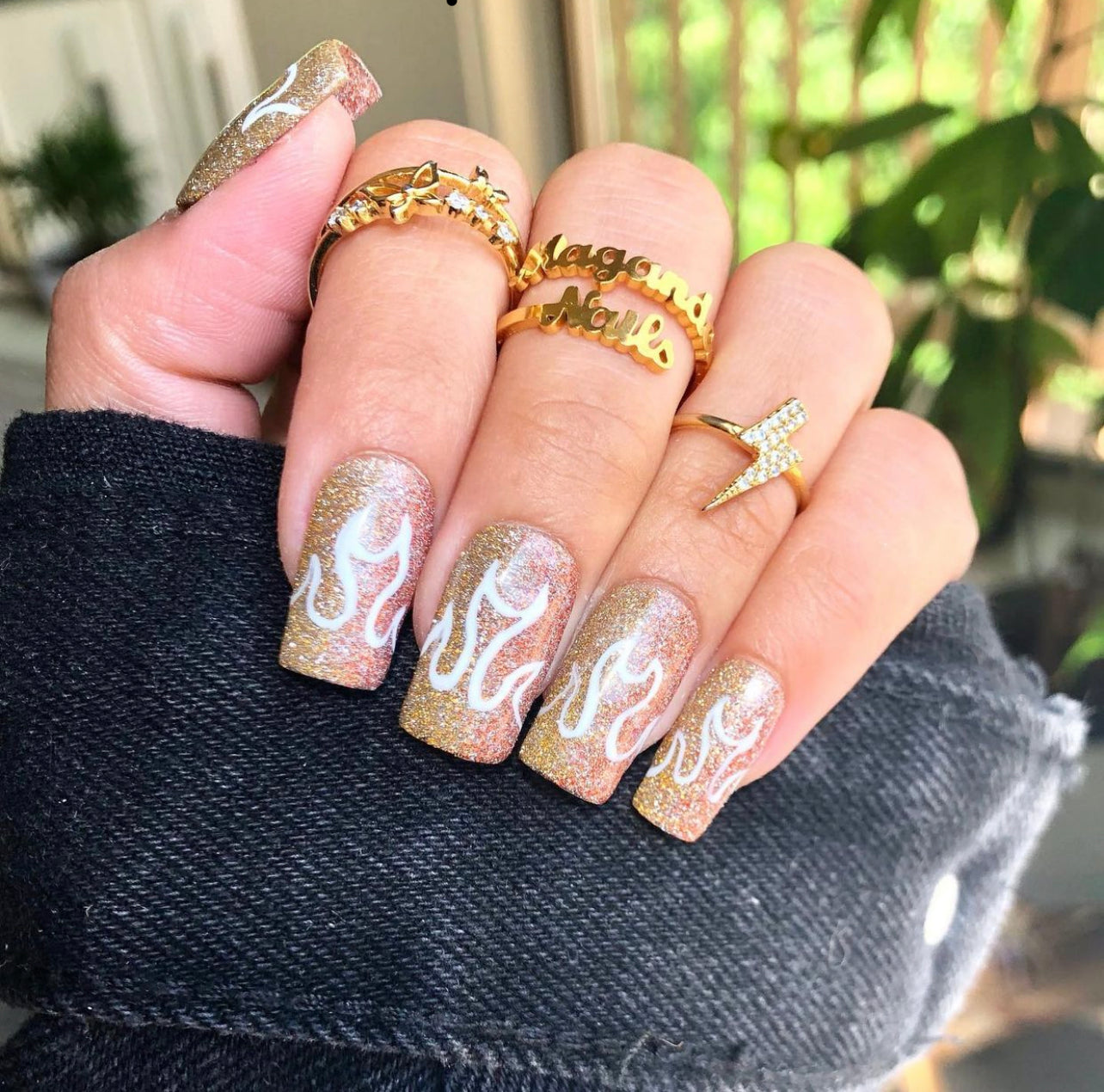 Hand Painted Press On Nails | Maganda Nails LLC
